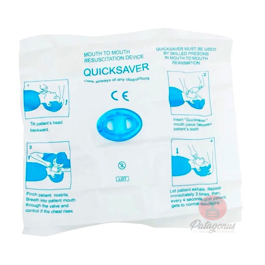 Mascarilla RCP Barrera Desechable – Patagonus